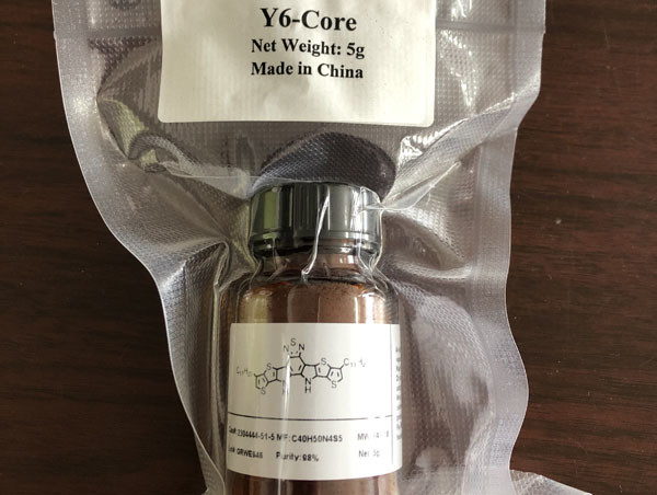 Y6 Core Organic Semiconductor Raw Material CAS 2304444-51-5 C40H50N4S5